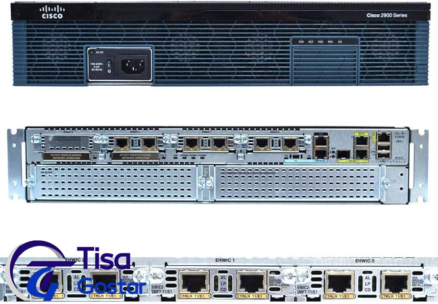 روتر سیسکو مدل Cisco 2921-K9 - آی تی مارکت تیساگستر